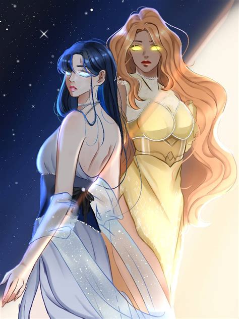 Humanization Moolon And Sun By Liabearrrr On Deviantart