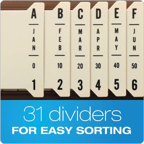 Pendaflex General Purpose Indexed Sorter Dividers Alpha Numeric