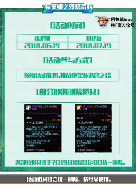 Dnf7月19號活動結束提醒，你開到追憶武器（霧）裝扮了麼？ 每日頭條