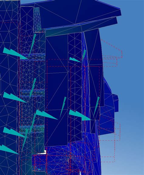 separation contact during linear static with pre load analysis