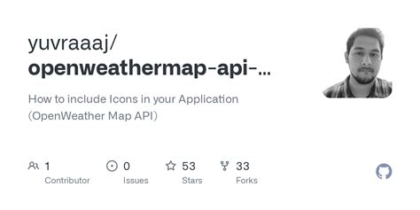 GitHub Yuvraaaj Openweathermap Api Icons How To Include Icons In Your Application