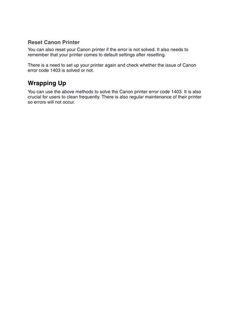 Ppt How To Fix Canon Printer Error Code 1403 Powerpoint Presentation