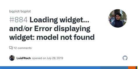 Loading Widget And Or Error Displaying Widget Model Not Found Issue Bqplot Bqplot