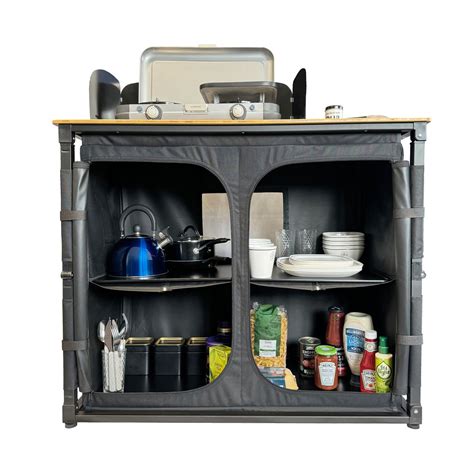Deluxe Camp Kitchen With Double Cupboard