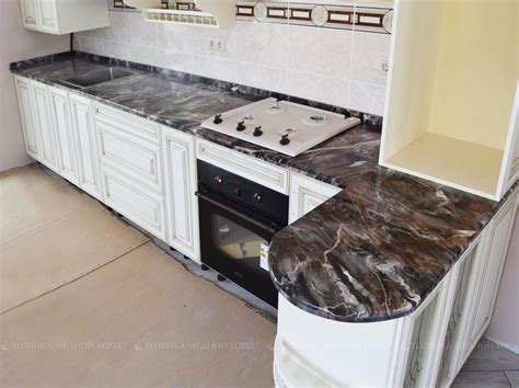 Купить столешницы для кухни из мрамора в Краснодарском крае