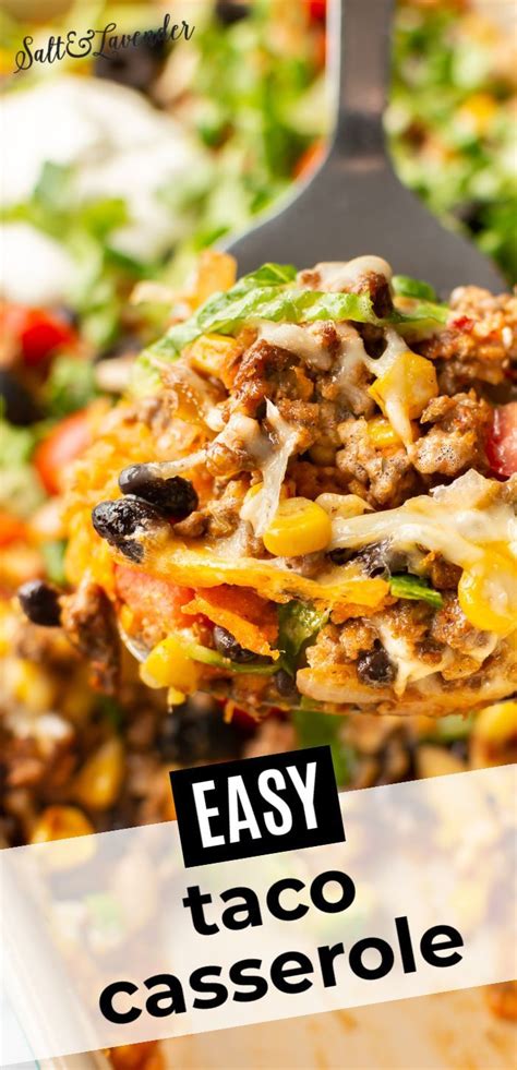 Easy Taco Casserole Artofit