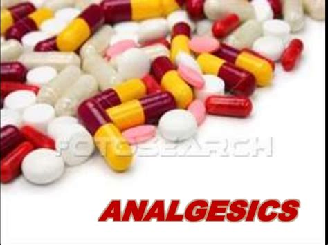 Analgesics And Dentistry