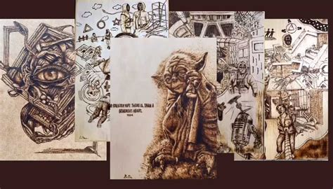 9 Steps To Do Pyrography On Paper 8 Amazing Patterns Hobbydisiac