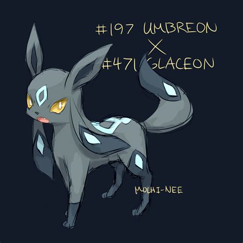 Um Glaceon X Umbreon Thing By Eiocia On Deviantart
