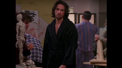 Auscaps Michael Easton Shirtless In Ally Mcbeal 1 12 Cro Magnon