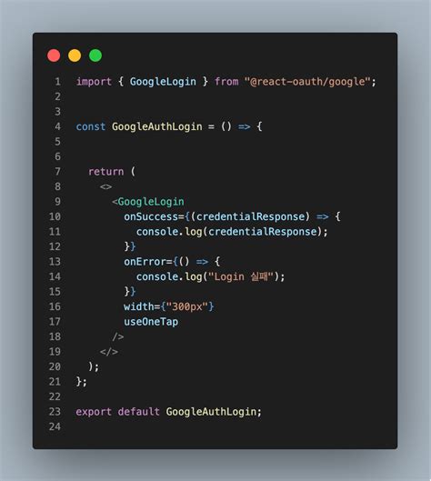 React Oauth Google