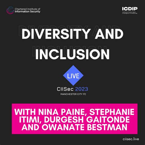 Ciiseclive2023 Chartered Institute Of Information Security