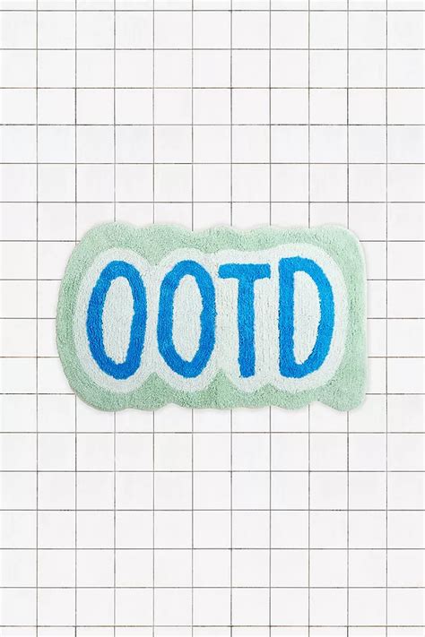 Ootd Bath Mat Urban Outfitters Uk
