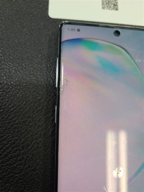 갤럭시 노트10 액정수리 파손된 강화유리파손 교체수리 수유역 모바일테크 네이버 블로그