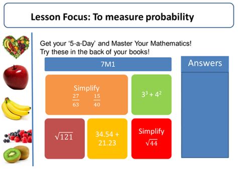 Probability Intro Sample Space Venn Diagrams Tree Diagrams