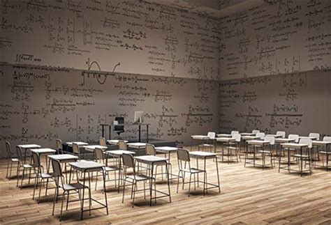 Yeele 7x5ft Back To School Backdrop Modern Math Classroom Figures Desk