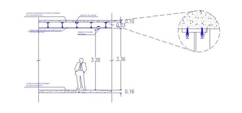Small Cabin Front Constructive Section Cad Drawing Details Dwg File