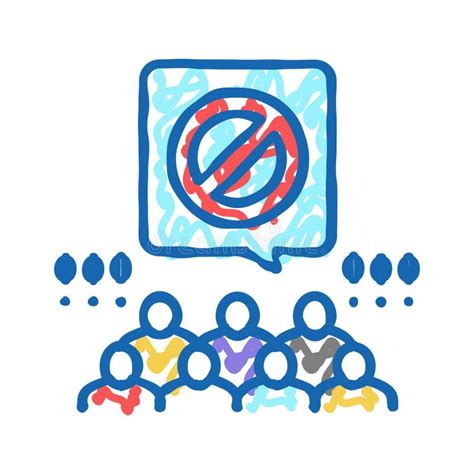 Backlash People Icon Doodle Illustration Stock Illustration Illustration Of User Person