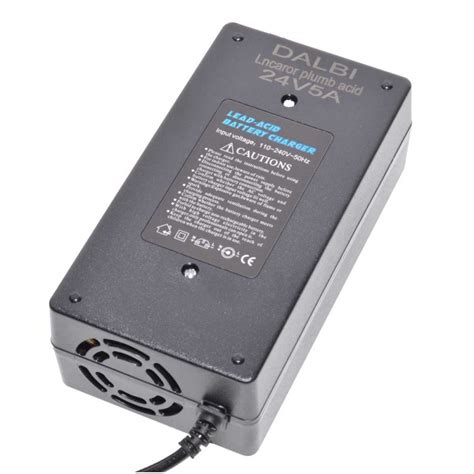 Incarcator Electric Wdr Pentru Acumulatori Plumb Acid 24v 5a Negru