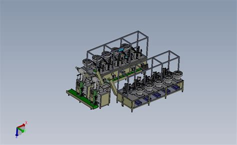 多种螺丝同时检测混装ccd视觉检测包装机solidworks 2014模型图纸下载 懒石网