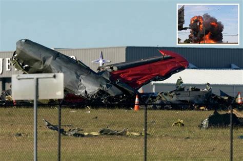 Ntsb Launches Probe Of Deadly Dallas Airshow Crash Of Vintage Wwii Planes