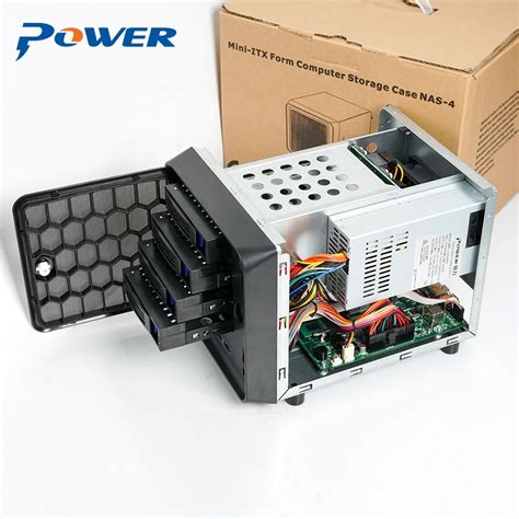 Buy Bays Microatx Mini Itx Nas Server With Motherboard Memory And System For Data Storage From