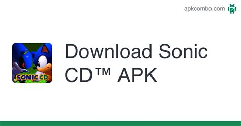 Sonic Cd™ Apk Android Game Free Download