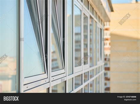 Pvc Windows On Facade Image Photo Free Trial Bigstock