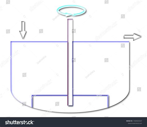 Clarifier Clarification Operation Process Diagram 스톡 일러스트 1458565547