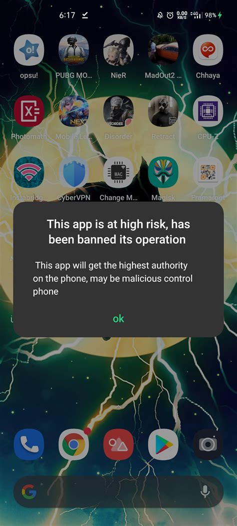 Im Tryna Root My Device Without Pc Using An Apk But This Pops Up When I Try To Open The App