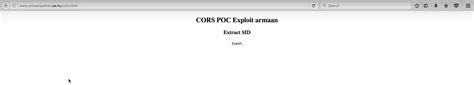 Stealing User Details By Exploiting Cors By Armaan Pathan Infosec