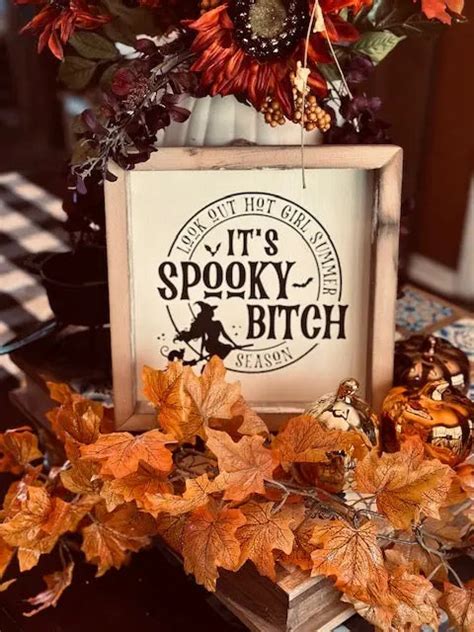 Fall Reclaimed Wood 10x10 Sign Red Cloak Wood Designs Inc