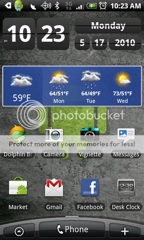 Htc Clockweather Widget Detailed Forecast Android Forums At