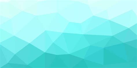 Abstract Geometric Aqua Green Gradient With Triangles Pattern Modern Background For Business