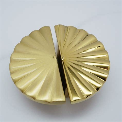 Sunflower Knobssemicircle Pullsbrass Circle Cabinet Knobsdrawer