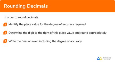 Rounding Decimals Gcse Maths Steps Examples And Worksheet