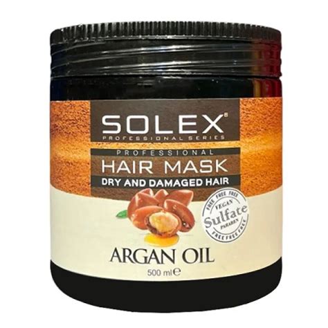 ماسک مو 500 میل آرگان سولکس Solex خرید ماسک مو فوق‌العاده