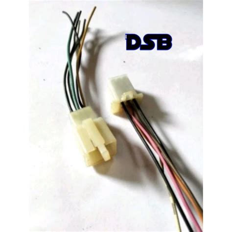 Jual Soket Sambungan Pin 6 Male Female Original Shopee Indonesia