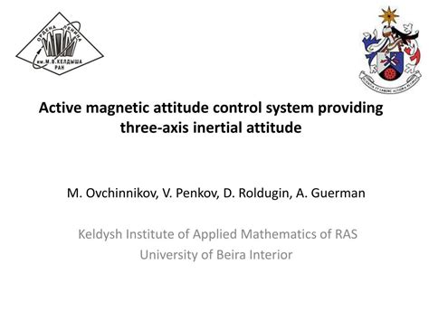PPT Active Magnetic Attitude Control System Providing Three Axis Inertial Attitude PowerPoint