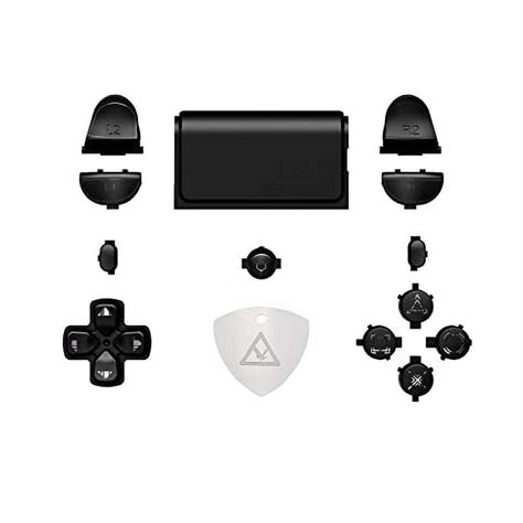 Extremerate Black Custom Classical Symbols Replacement Full Set Buttons