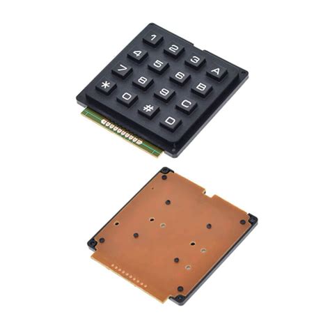 Teclado Matricial x Teclas Bit Maker Arduinos Módulos Sensores D e Robótica