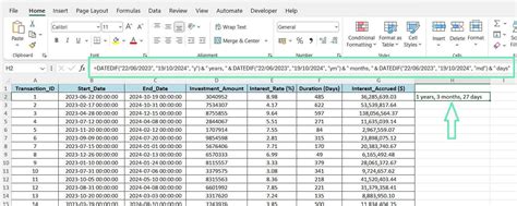 Calculate Difference Between Two Dates In Excel Excel How To Calculate