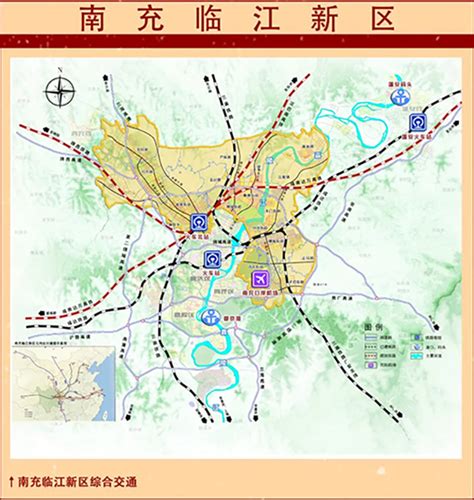南充最新城市规划南充市城市规划图南充市城市2030规划图第4页大山谷图库