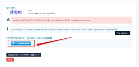 Configuration Of The Payment Method Stripe WiziShop Help Center