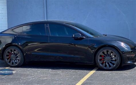Tesla Model Radar Laser Defense System
