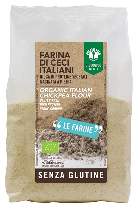 Farina Di Ceci Bio Protein Senza Glutine Probios Farine