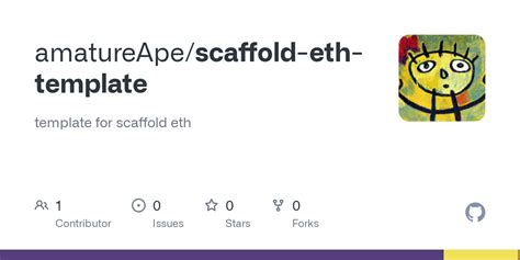 Github Amatureapescaffold Eth Template Template For Scaffold Eth