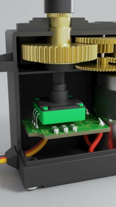 Servo Motors 3d Animation Shorts Animation Youtube