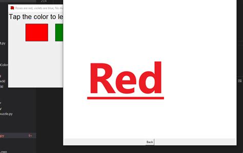 An Error Fixed My Code Python