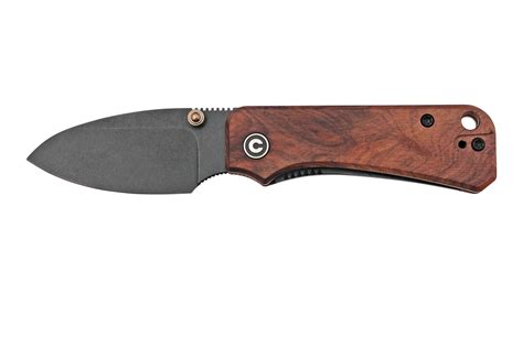 Civivi Baby Banter C19068SB 2 Wood Handle Coltello Da Tasca Design Di